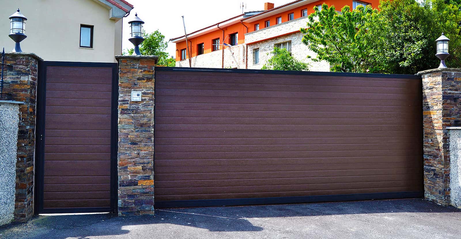 Portones De Entrada A Casas Chalets Y Fincas Asturias Y Espa a